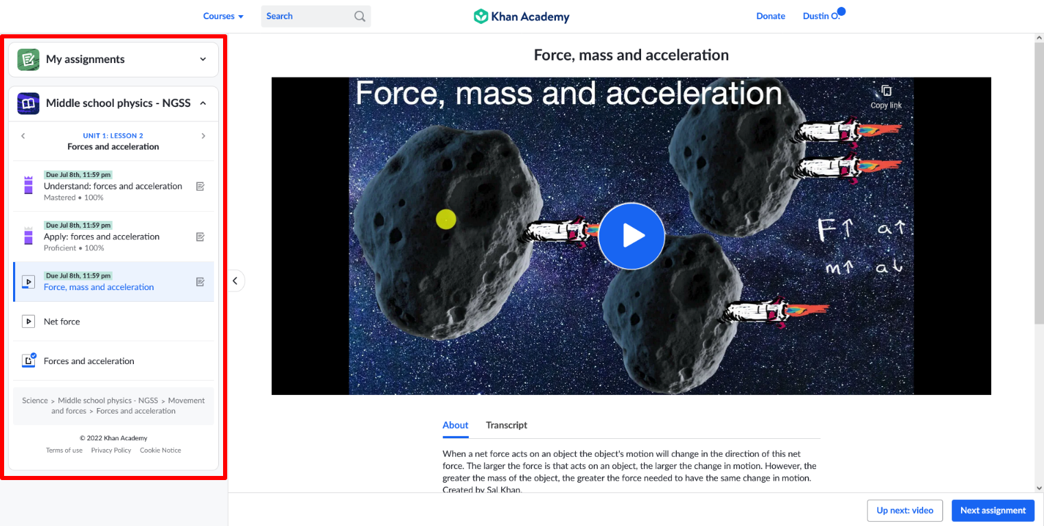 New Khan Academy Content and Features for Students and Teachers! - Khan ...