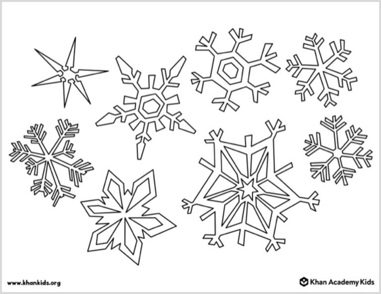 Free Winter Coloring Pages for Kids - Khan Academy Blog