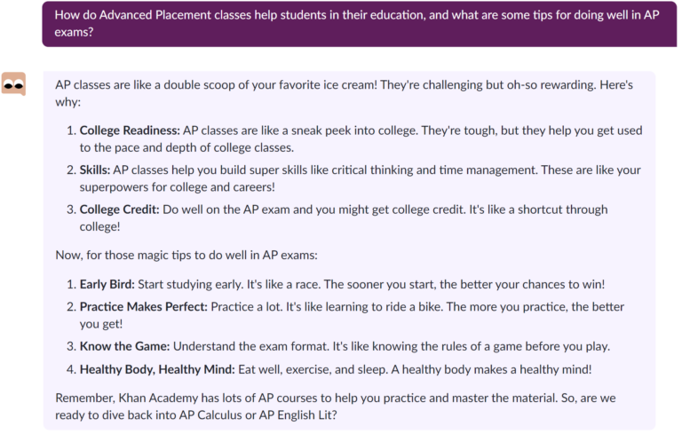 Unlimited Advanced Placement Tutoring for $4/Month - Khan Academy Blog