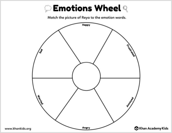 Free Activities Help Kids Learn About Feelings and Emotions - Khan ...