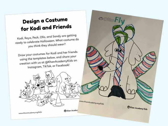 Free Halloween Coloring Pages for Kids - Khan Academy Blog