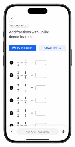 From Chat to Classroom: Explore Khan Academy’s Math Questions in ...
